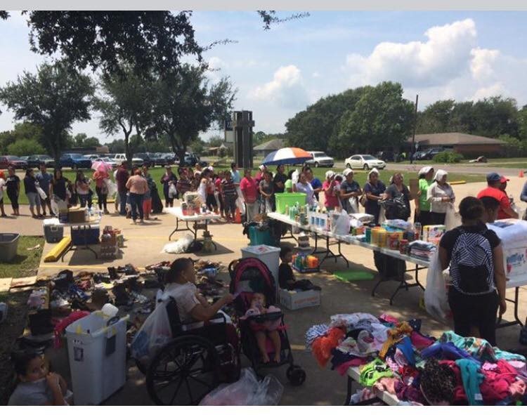 A flood of help in response to a flood of water - Diocese of Beaumont ...